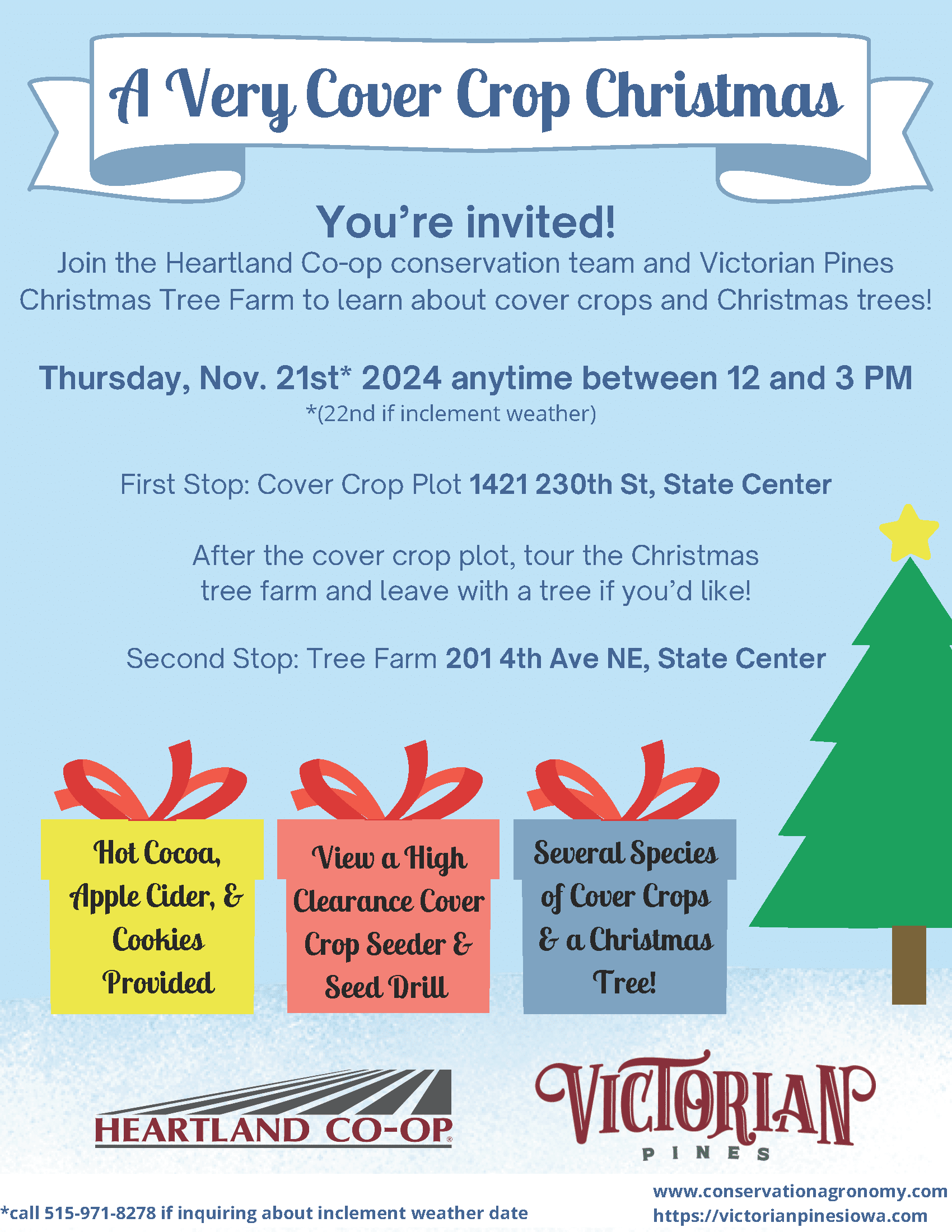 A Very Cover Crop Christmas Flyer – Polk Soil and Water Conservation ...